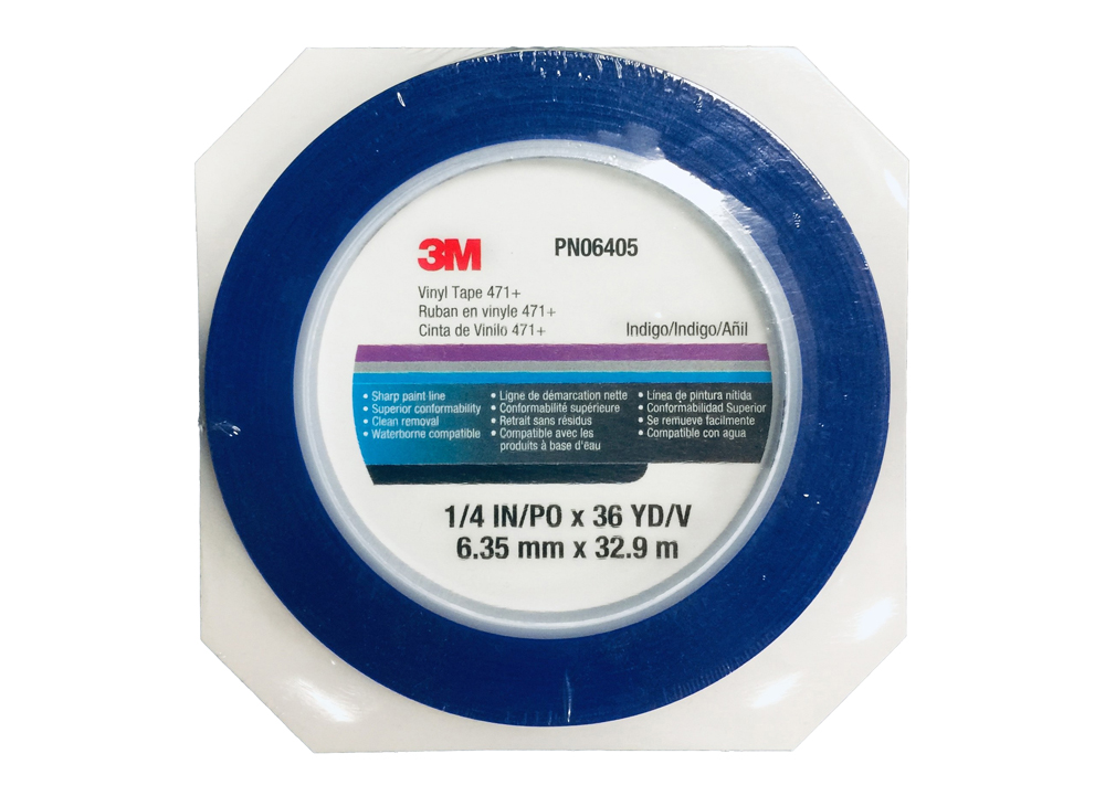 3M 471+ 6mm Fine Line Masking Tape Blue (PN06405) - Abacus high quality ...