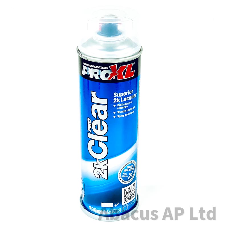 ProXL 2K Gloss Clearcoat/Lacquer Aerosol - Abacus high quality products