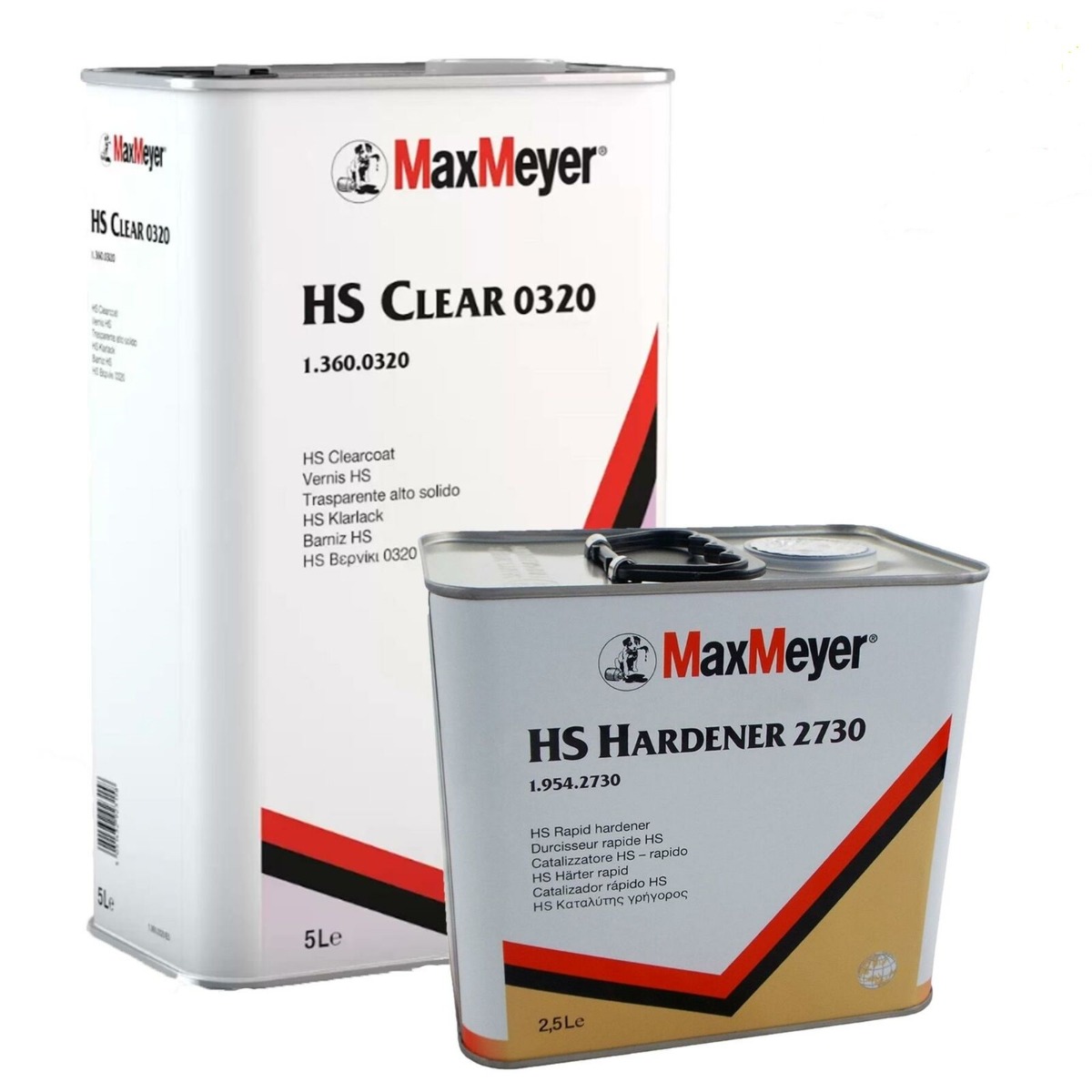 Max Meyer 0320 HS Lacquer / 2730 Fast Hardener 7.5 Litre Kit - Abacus ...